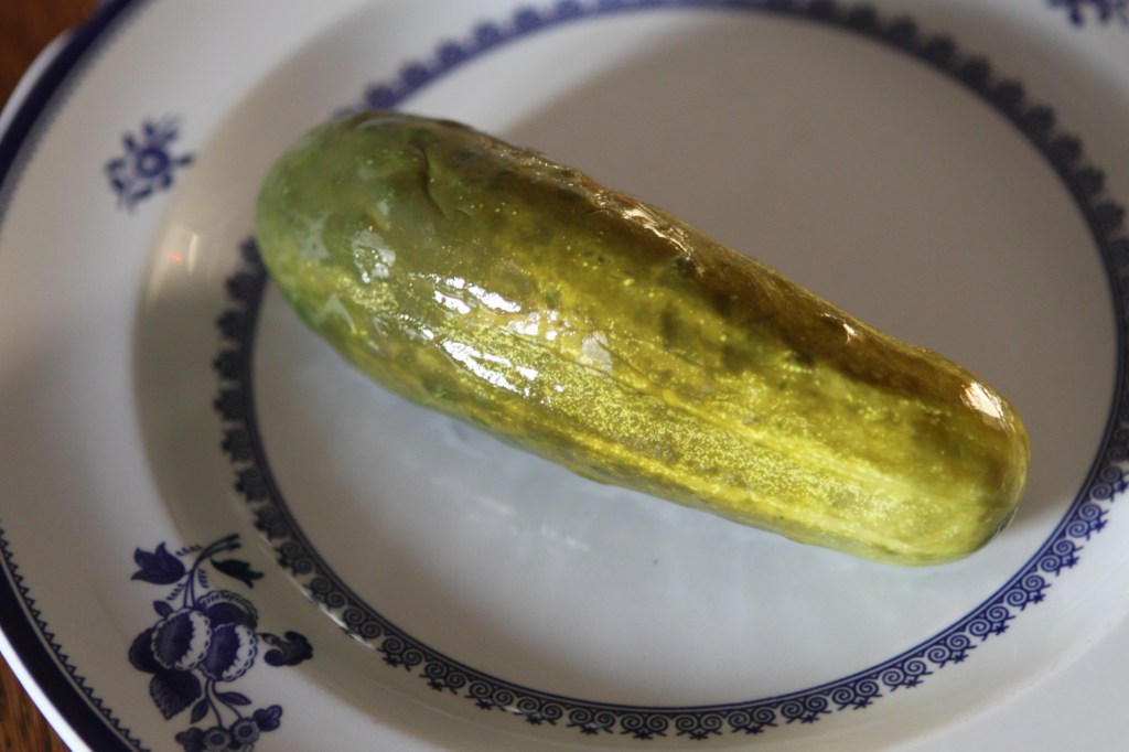 Deli Pickle in Afternoon Light – Ruth E. Hendricks