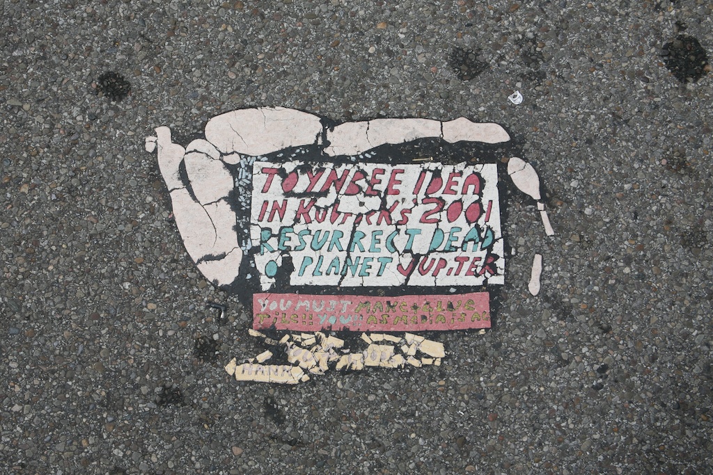 The Toynbee Tiles in Pittsburgh
