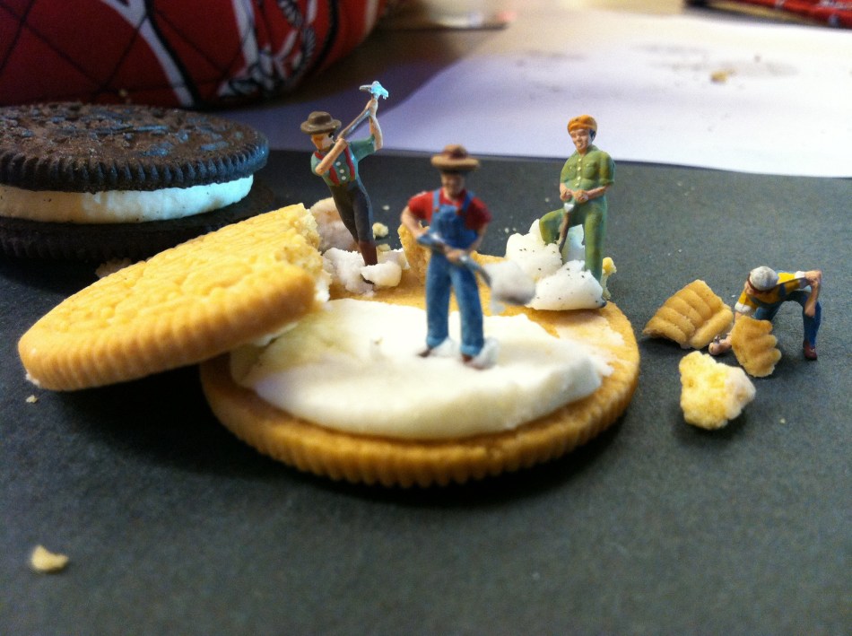 Inspired by Christopher Boffoli Miniature Food Work – Ruth E. Hendricks
