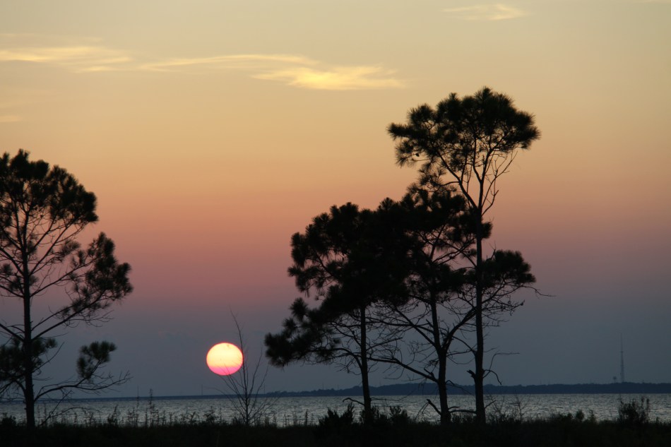 St. George Island Sunset on the Bay Side by Guest Blogger Rob – Ruth E ...