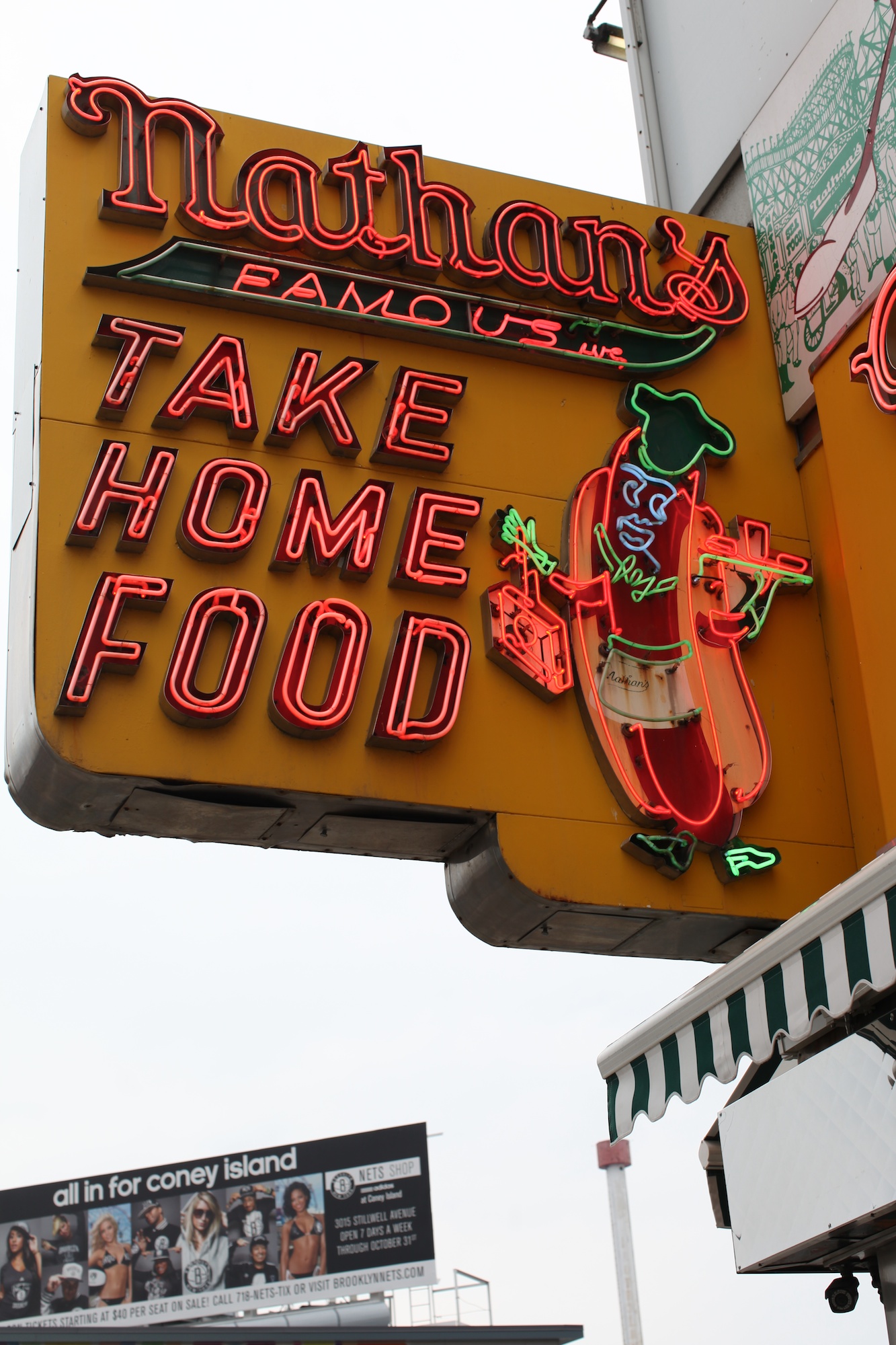 Nathan’s sign neon – Ruth E. Hendricks Photography