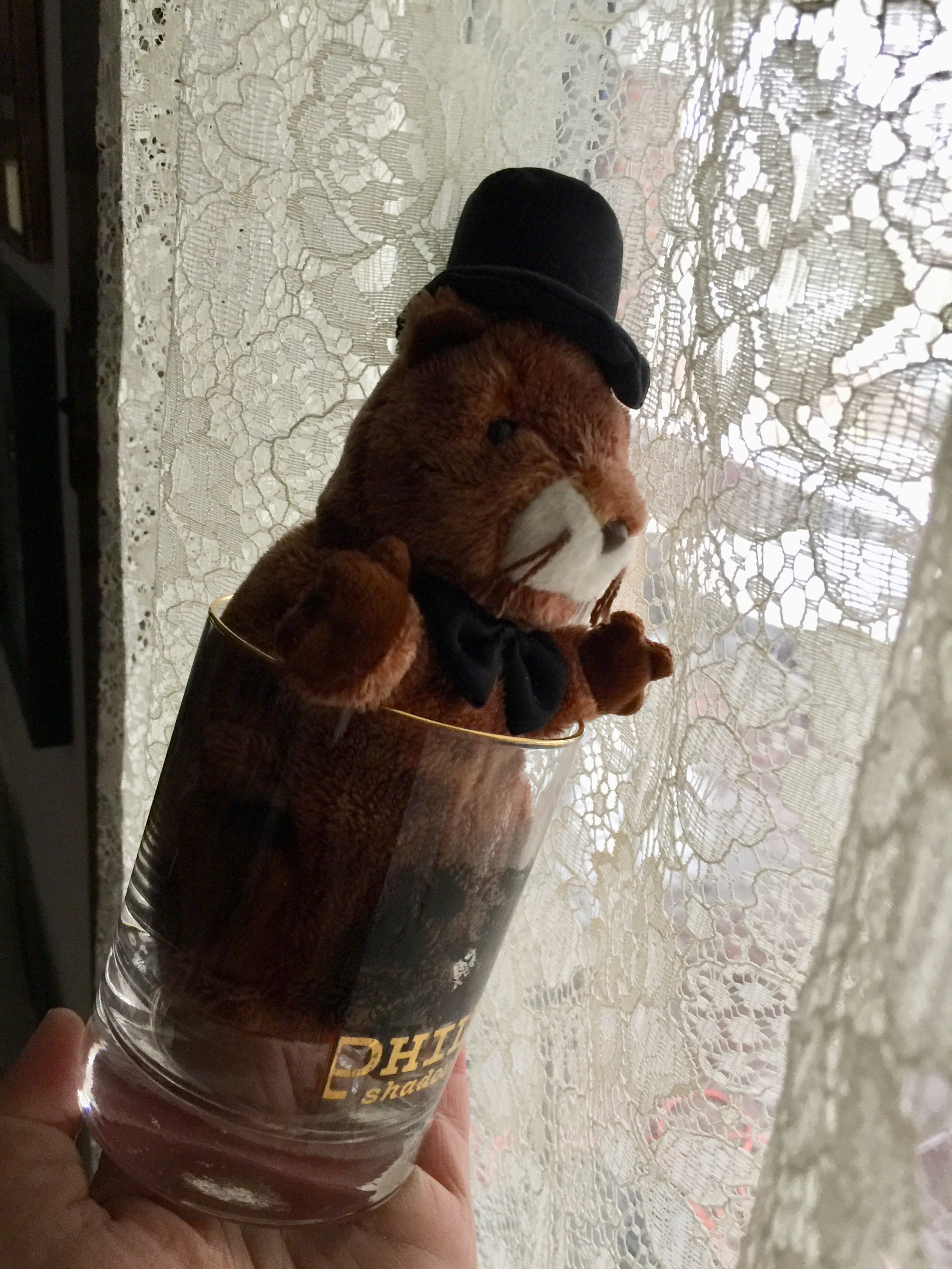 groundhog in glass – Ruth E. Hendricks