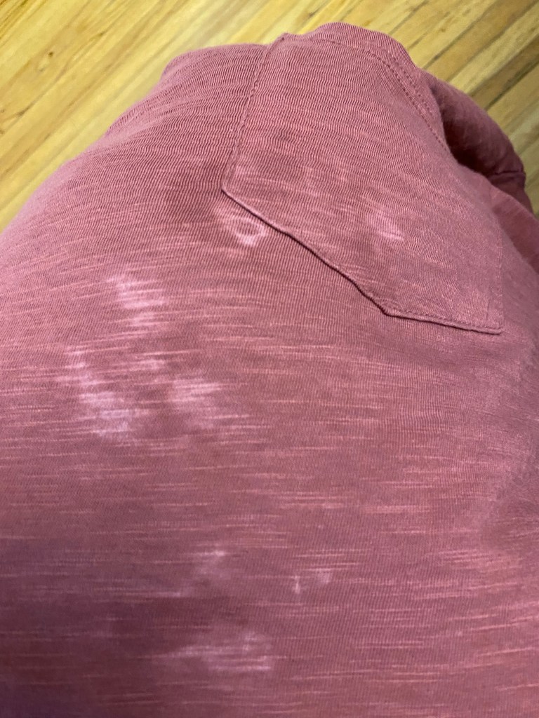 Rectifying a Mayo Stain with Reverse Tie Dye – Ruth E. Hendricks