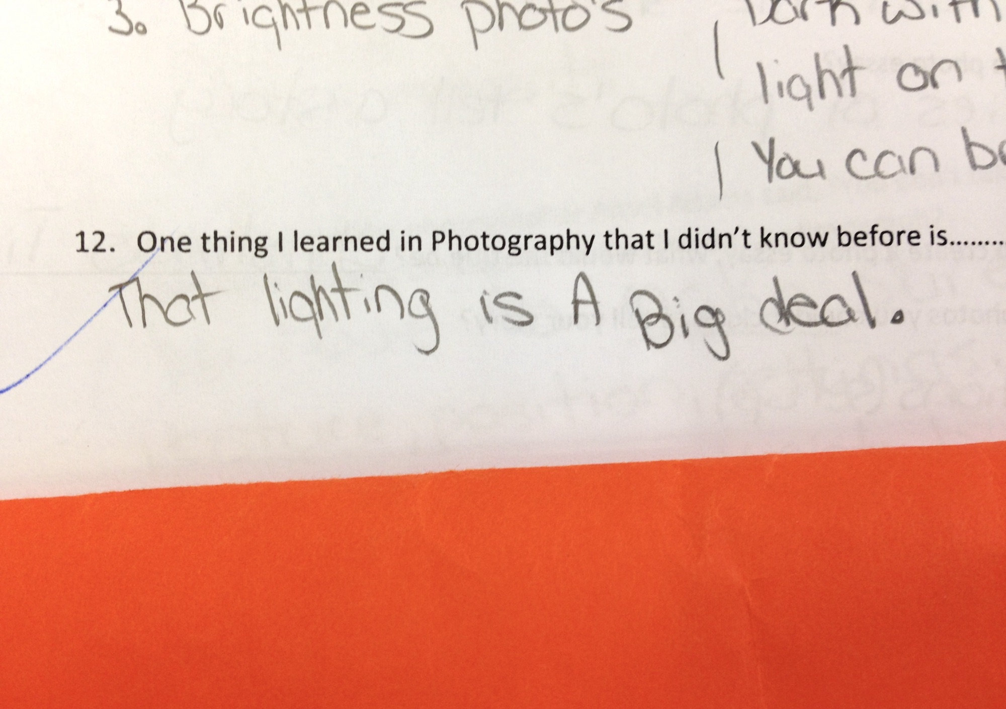 A Great Answer to #12 – Ruth E. Hendricks